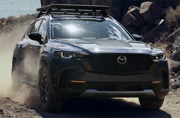 マツダ北米向けSUV、CX-50を世界初公開。魂動デザインにタフな機能をプラス | ドライバーWeb｜クルマ好きの“知りたい”がここに