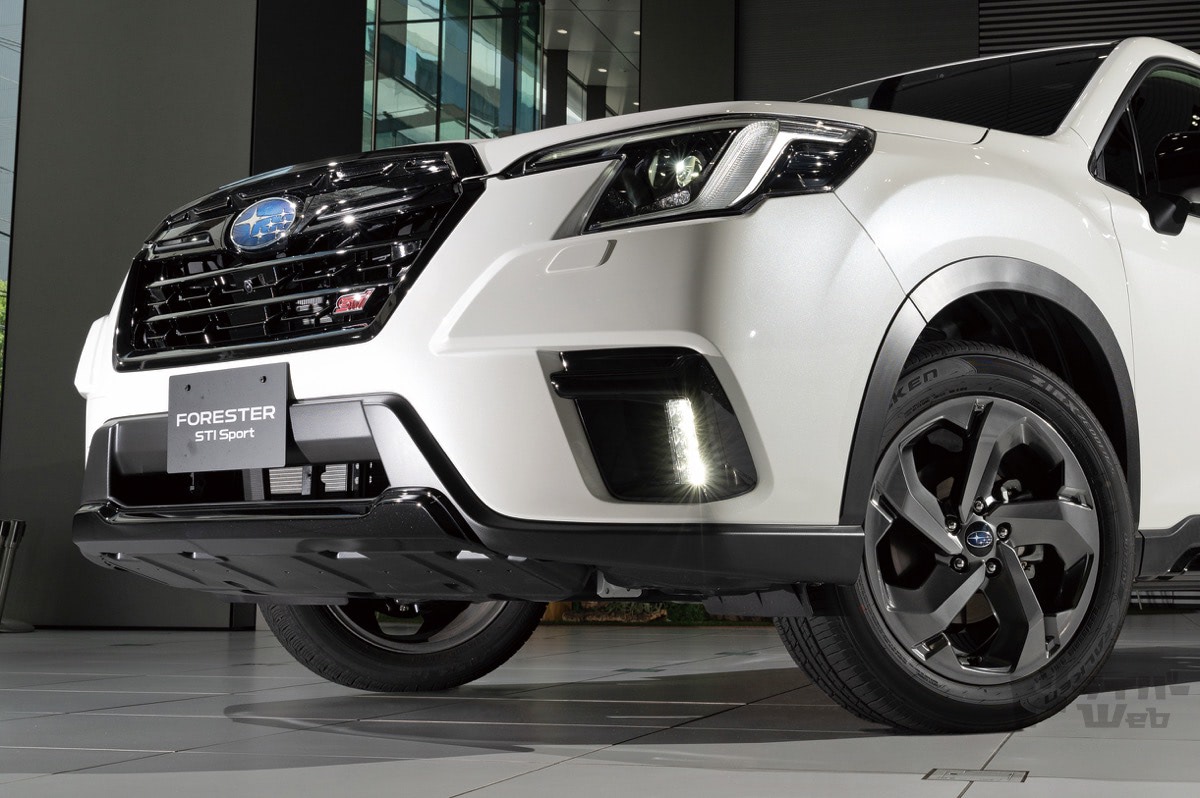 乗る人みんなが笑顔になるSTIチューン｜スバル フォレスター STI Sport｜ | ドライバーWeb｜クルマ好きの“知りたい”がここに