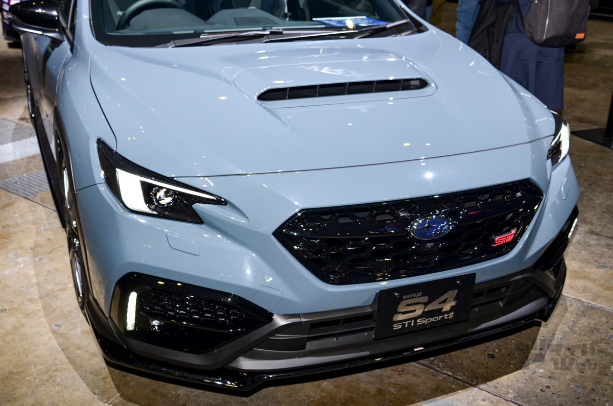 WRX S4 STIスポーツ♯に新採用のホイールはなぜフレキシブル？｜東京オートサロン2024｜ | ドライバーWeb｜クルマ好きの“知りたい ...