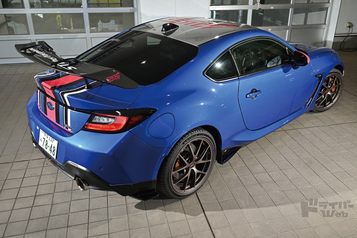 【BRZカスタム】走りが変わる!! STIマジック｜SUBARU BRZ × STIパーツ｜ | ドライバーWeb｜クルマ好きの“知りたい”がここに