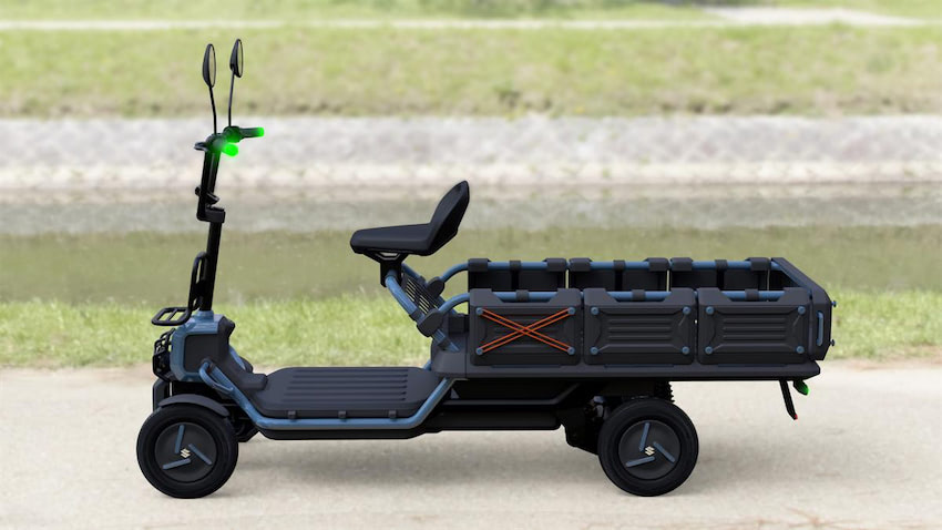 16歳から乗れるスズキの電動パーソナルモビリティ「SUZU-RIDE」【ジャパンモビリティショー2023】 | ドライバーWeb｜クルマ好きの ...