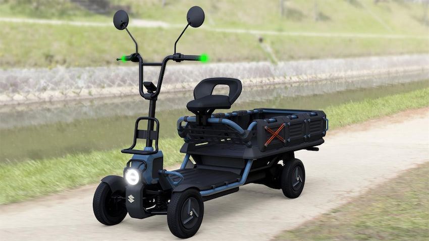 16歳から乗れるスズキの電動パーソナルモビリティ「SUZU-RIDE」【ジャパンモビリティショー2023】 | ドライバーWeb｜クルマ好きの ...